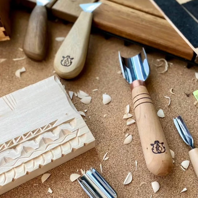Wood Carving Kit - 12-Piece Versatile Toolset by STRYI Profi | Shop ...